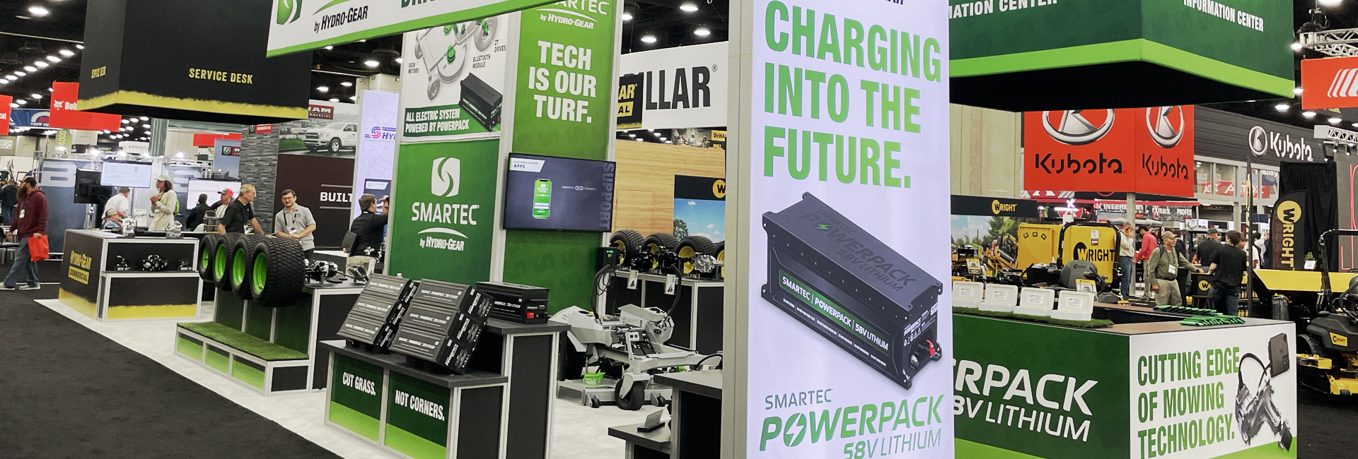 New Smartec electric products debut at GIE+EXPO 2021 - Hydro-Gear